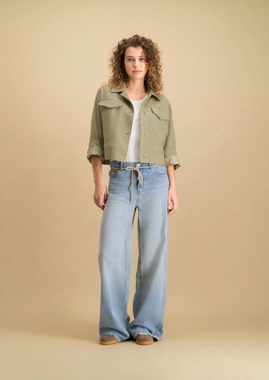 Circle of Trust Faith Jacket Olive Grey - Estilo de Vida – Estilo de Vida